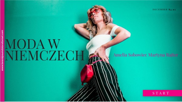 FASHION PRESENTATION | Genially