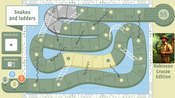 Snakes and Ladders (Robinson Crusoe Edition)