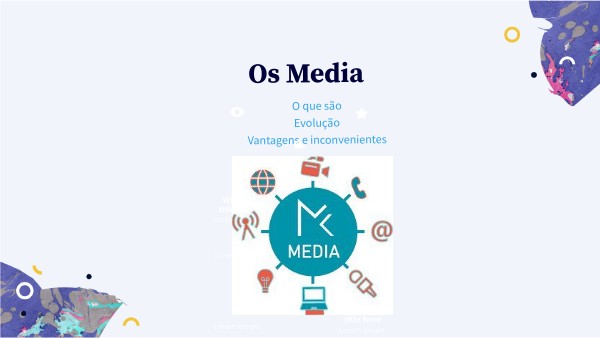 Os media