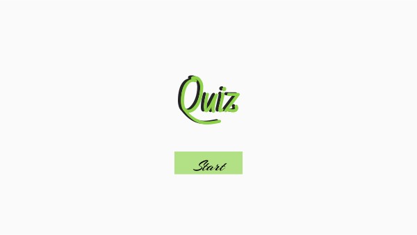 Quiz minimal
