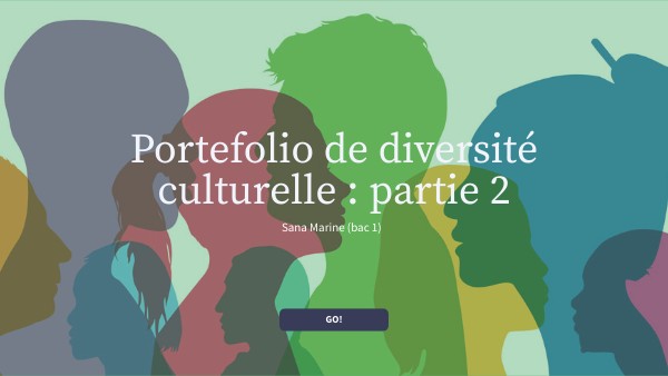 Portefolio de diversité culturelle : partie 2 | Genially