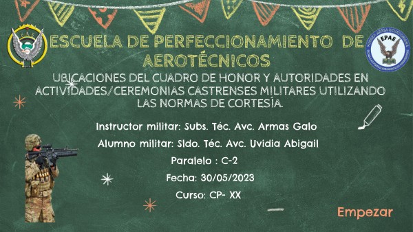 CEREMONIAL MILITAR | Genially