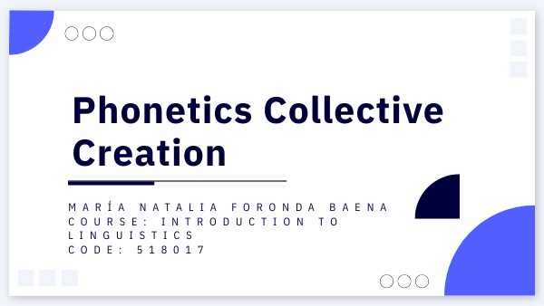 Phonetics | Genially