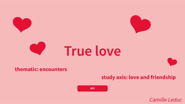 TRUE LOVE llce | Genially