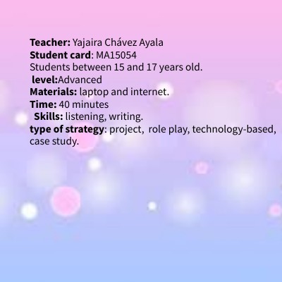 final exam | Genially