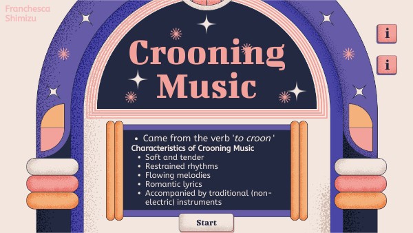 Crooning Music