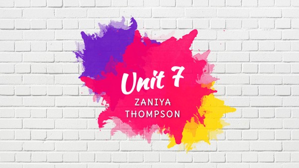 Unit 7 Chemistry Project