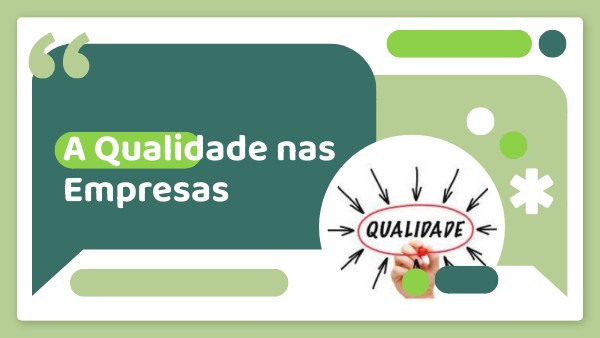 Qualidade nas empresas
