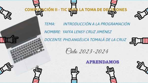 Programación | Genially