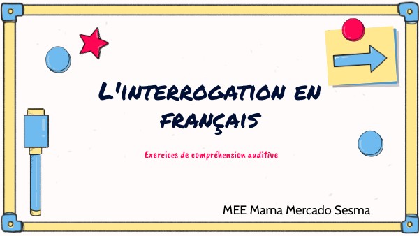 L'interrogation en francais | Genially