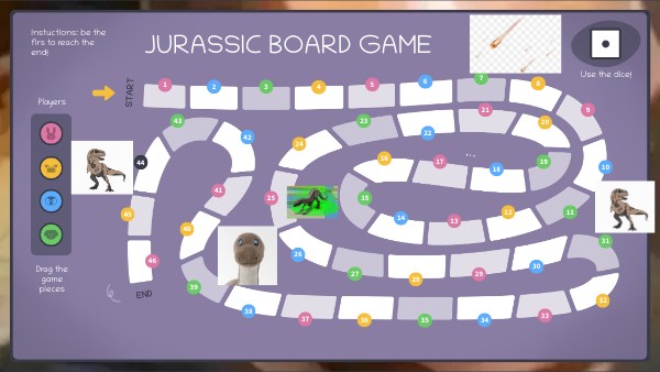 Jurassic Board Game