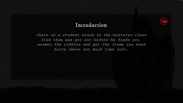 HORROR ESCAPE ROOM