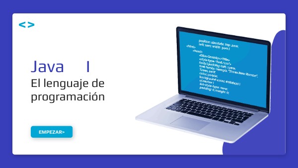 Java el lenguaje de programación sc20214 | Genially