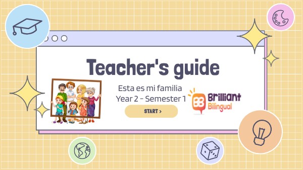 Year 2 Sem 1 Esta es mi familia | Genially