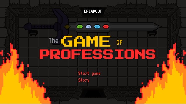 The game of professions | Genially