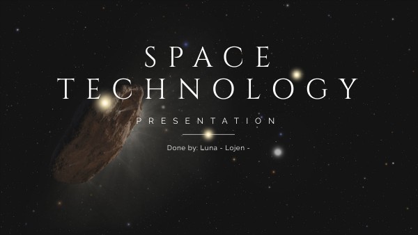 Space Technology Genially