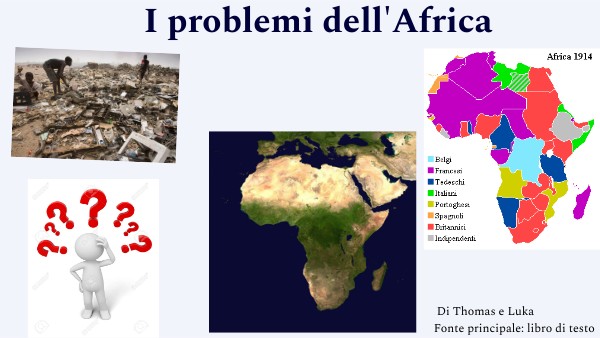 I problemi dell'Africa | Genially