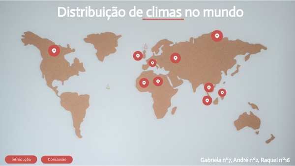 Mapa-múndi interativo | Genially