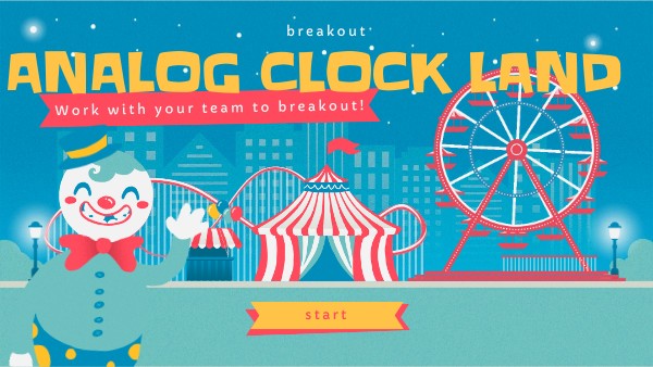 Analog Clock BREAKOUT | Genially