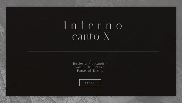 Dante canto X