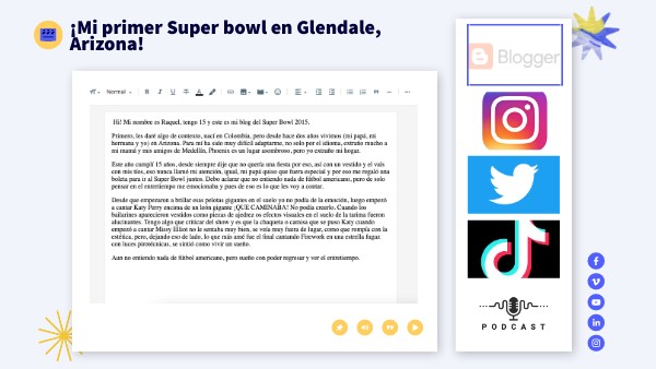 ¡MI RECORRIDO POR EL SUPER BOWL! | Genially