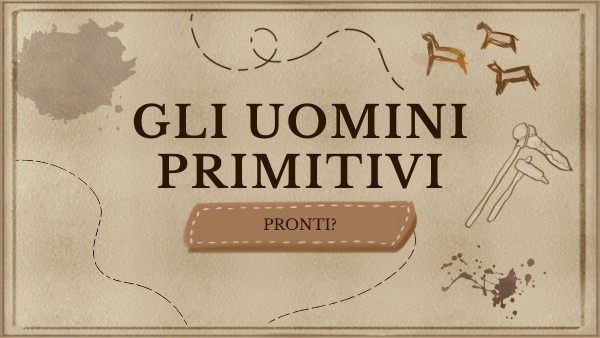 gli uomini primitivi