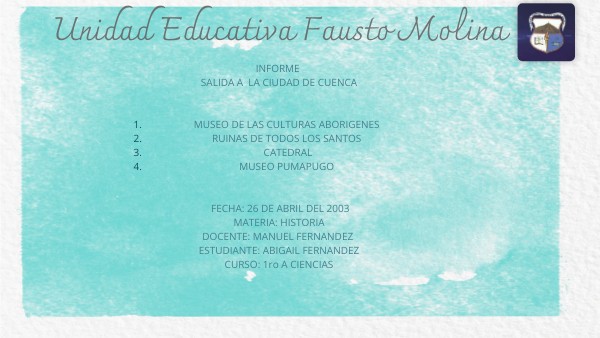 salida ala ciudad de cuenca | Genially