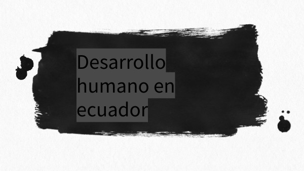 Desarrollo humano | Genially