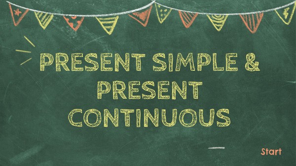Present Simple & Present Continuous | Genially