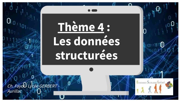 2023 SNT 4 Données structurées