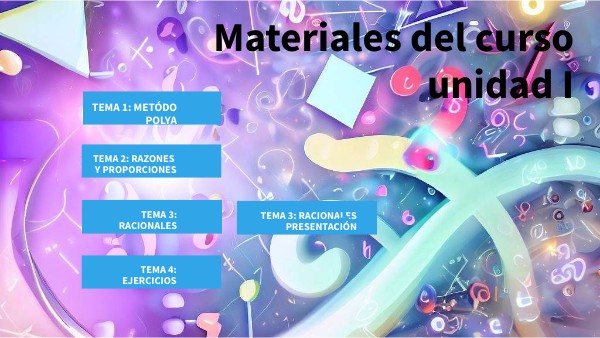 MATERIALES | Genially