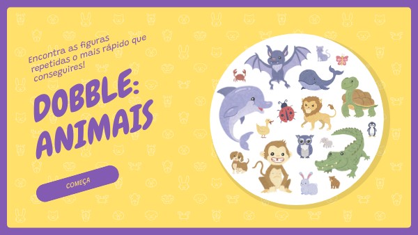 DOBBLE ANIMAIS jogo