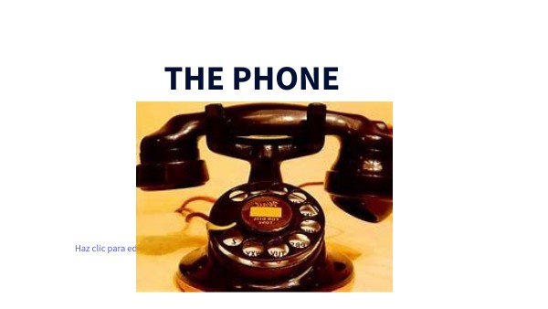 The phone