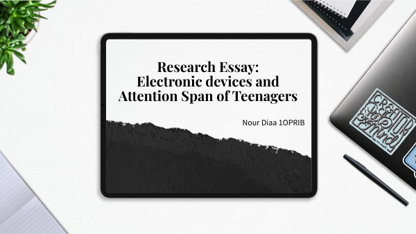 Research Essay PPT | Genially