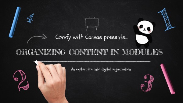 Organizing Content in Modules | Genially