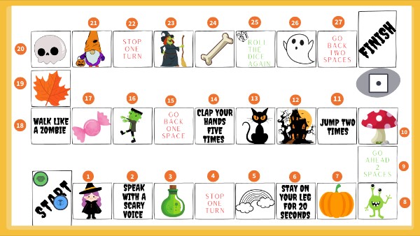 Halloween game | Genially