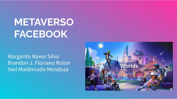 METAVERSO FACEBOOK