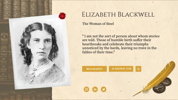 Elizabeth Blackwell | Genially