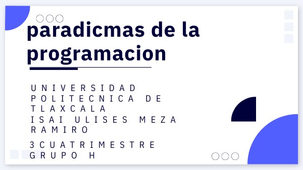 evolucion de los paradigmas de programacion