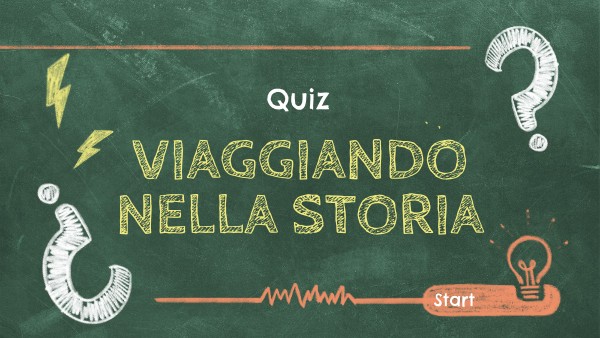 QUIZ RIPASSO STORIA | Genially