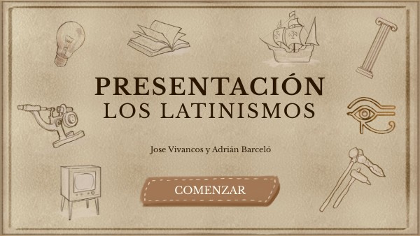 Presentación latinismos | Genially