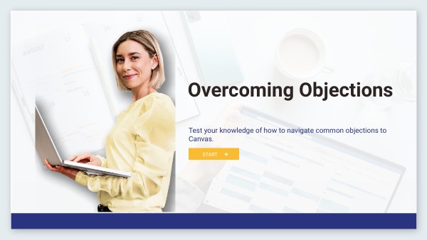 Overcoming Objections Quiz | Genially