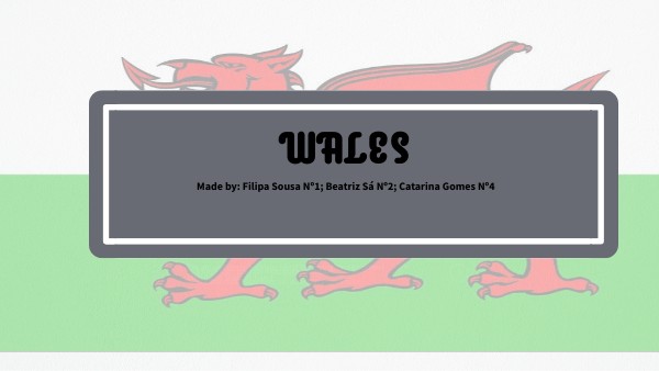 Wales | Genially