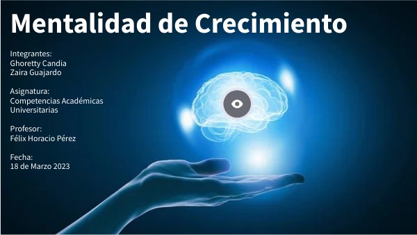 Mentalidad de crecimiento