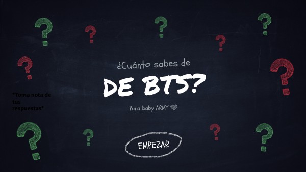 QUIZ BTS