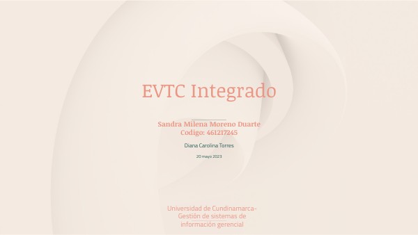 EVTC Integrado