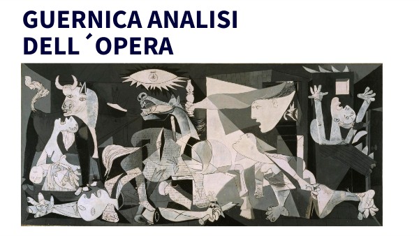 GUERNICA: ANALISI DELL´OPERA