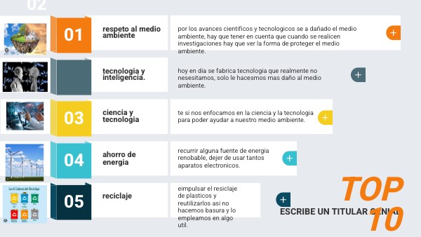 RANKING TOP 5 | Genially