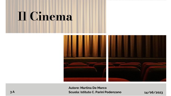 TESINA: IL CINEMA | Genially
