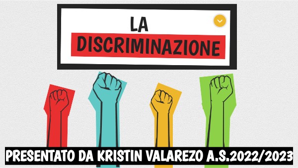 la discriminazione